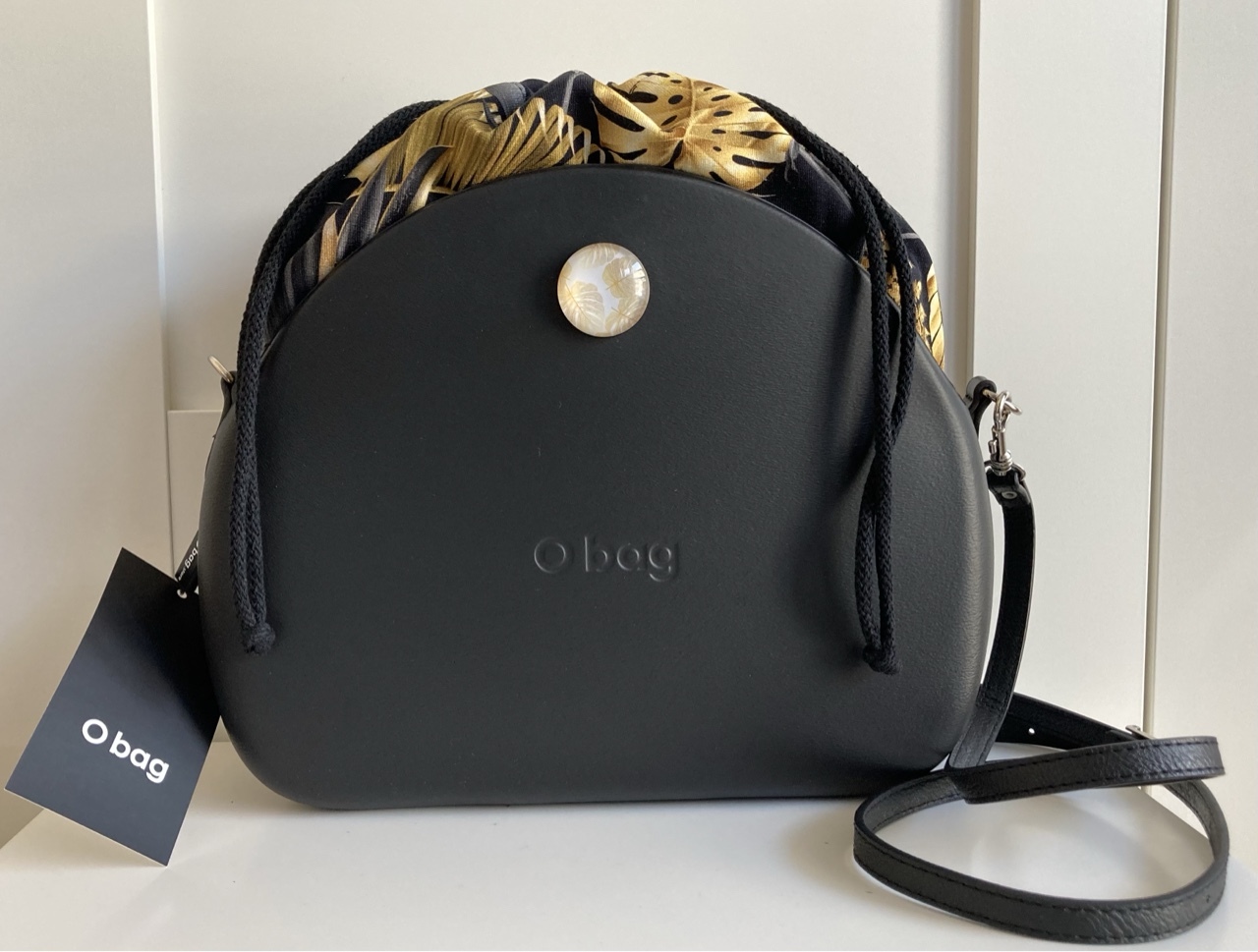 Obag moon light Czarny Złote Liście zestaw O bag | Poznań | Kup teraz ...