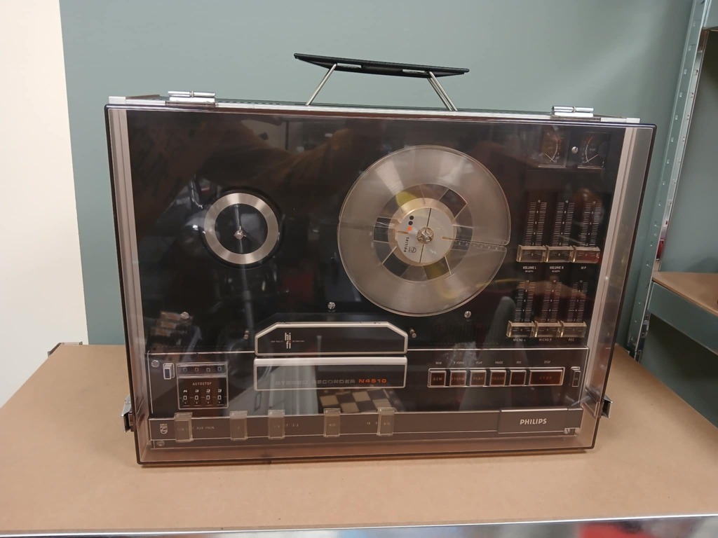 Magnetofon szpulowy PHILIPS N 4510 lata 70 | Sierpc | Kup teraz na ...