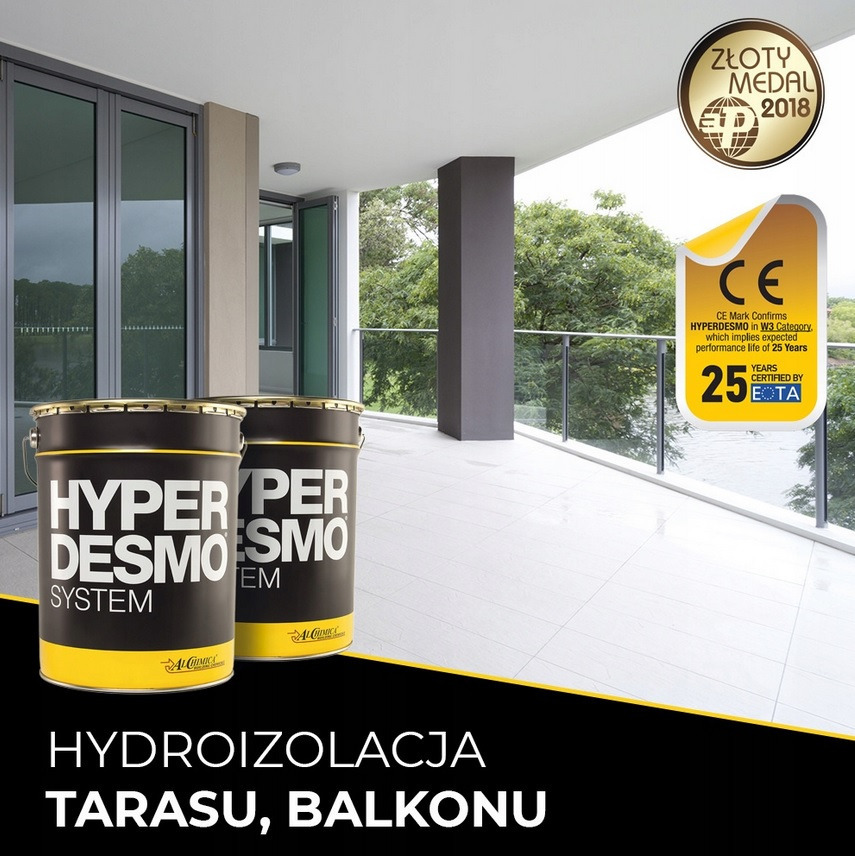 Żywica Hyperdesmo jednoskładnikowa płynna membrana | Częstochowa ...