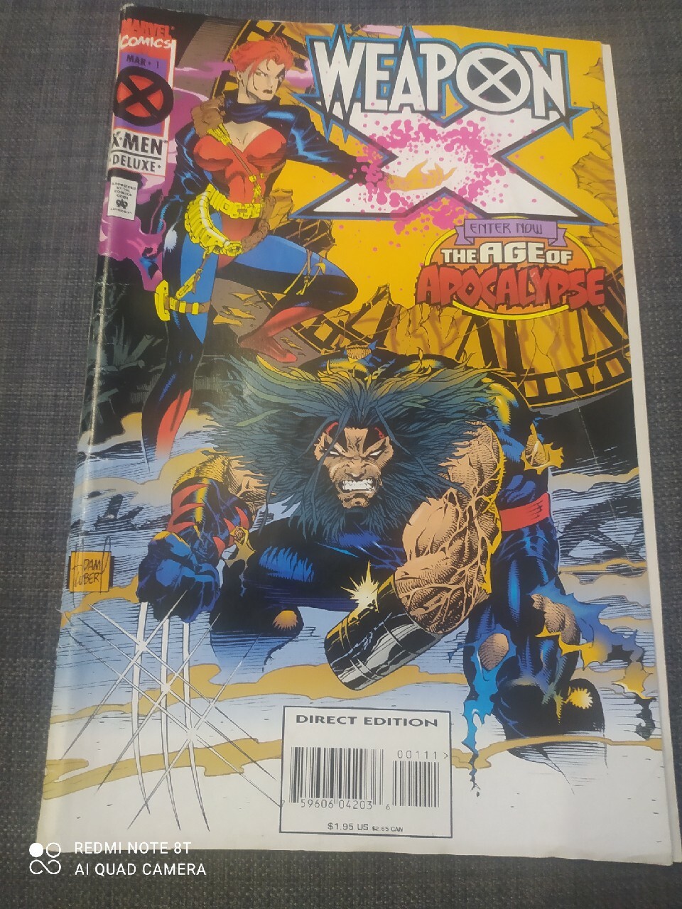 Komiks Weapon X #1 1995 | Józefów | Kup teraz na Allegro Lokalnie