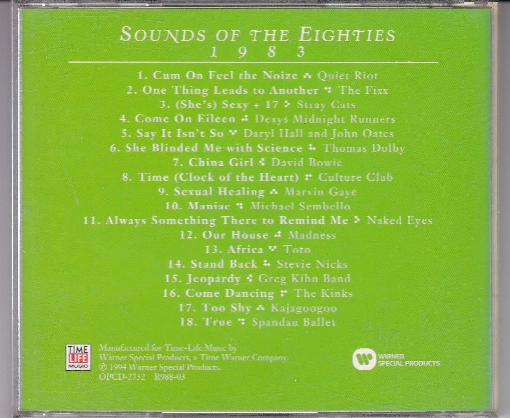 Sounds of the Eighties: .1983 .CD | Warszawa | Kup teraz na Allegro ...