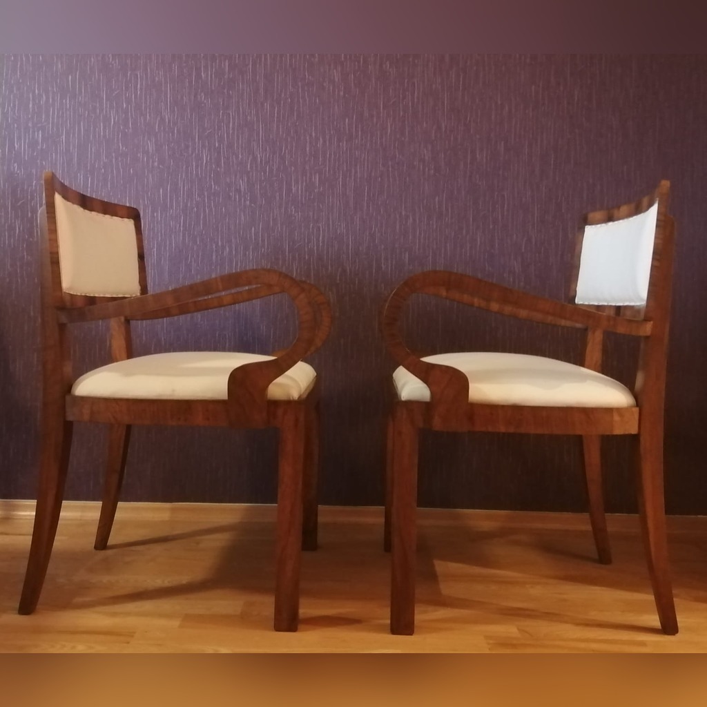 Fotele oryginalne polskie art deco, 2 sztuki. | Kraków | Licytacja na ... Fotele oryginalne polskie art deco, 2 sztuki. | Kraków | Licytacja na ...