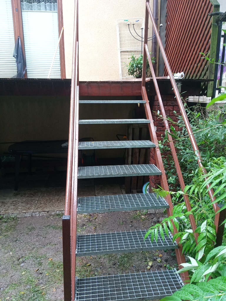 Schody stalowe wewn i zewn. | Środa Śląska | Ogłoszenie na Allegro Lokalnie