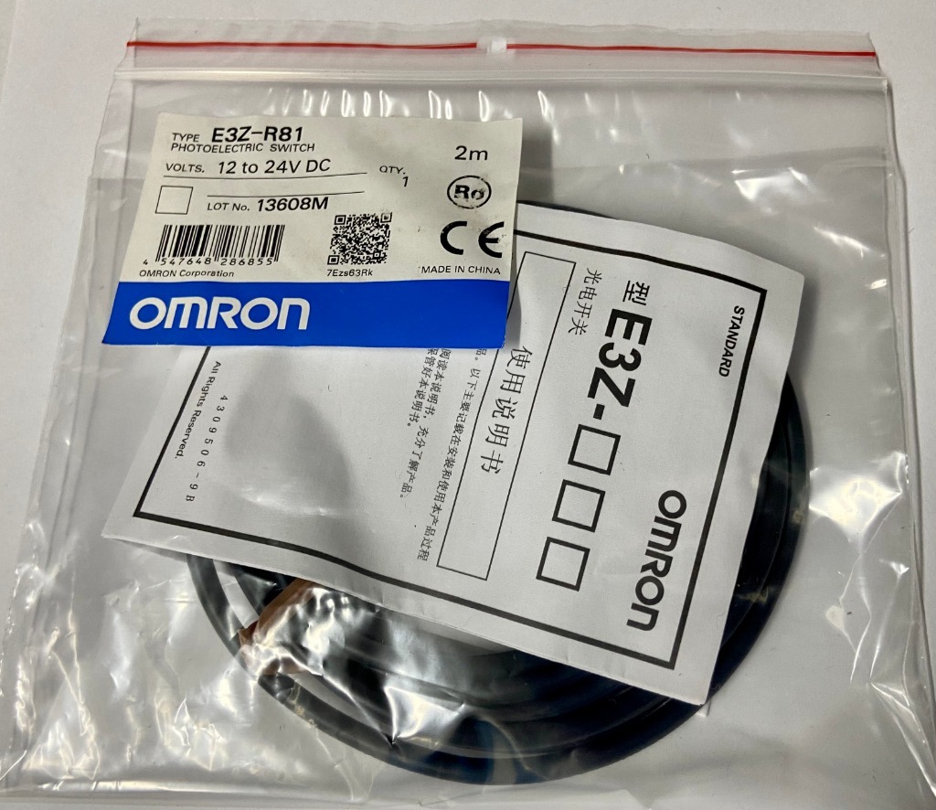 Czujnik fotoelektryczny OMRON E3Z-R81 2M | Lubawa | Kup teraz na ...