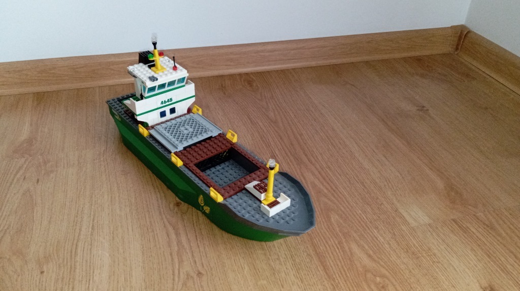 LEGO City 4645 Statek Transportowy Port | Łowicz | Kup teraz na Allegro ...
