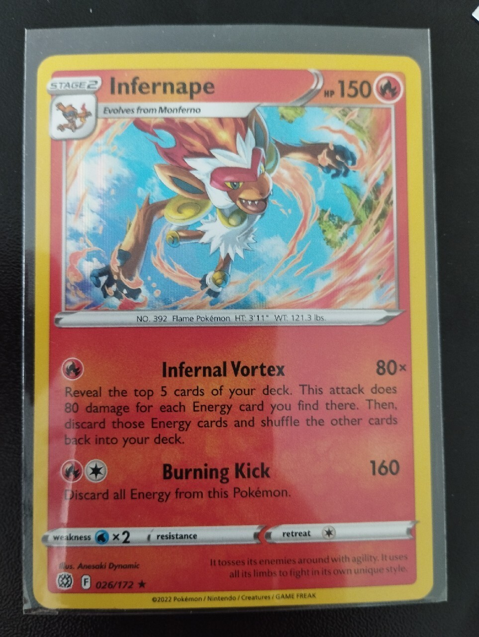 Brilliant Stars - Infernape rare holo | Katowice | Kup teraz na Allegro ...