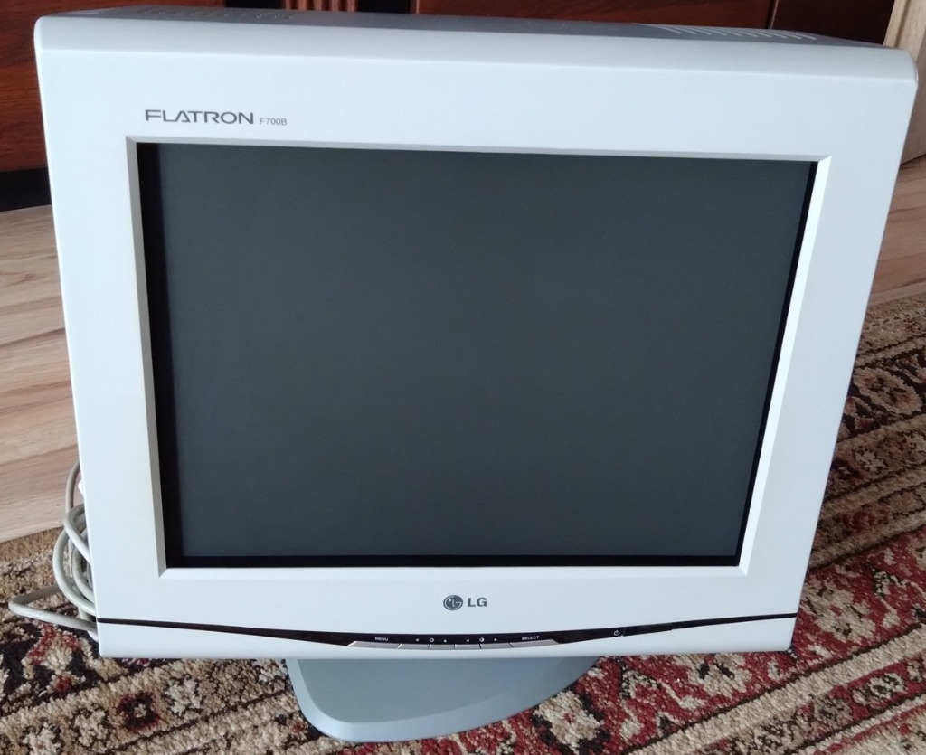 Monitor CRT LG Flatron F700B płaski | Olsztyn | Kup teraz na Allegro ...