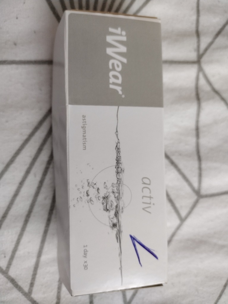 Soczewki iwear activ astigmatism 1dniowe | Piekoszów | Kup teraz na ...