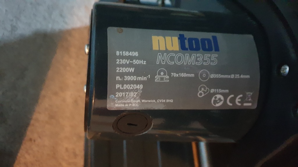 Nutool Przecinarka do metalu 2000W 355 x 25,4mm | Konin | Kup teraz na ...