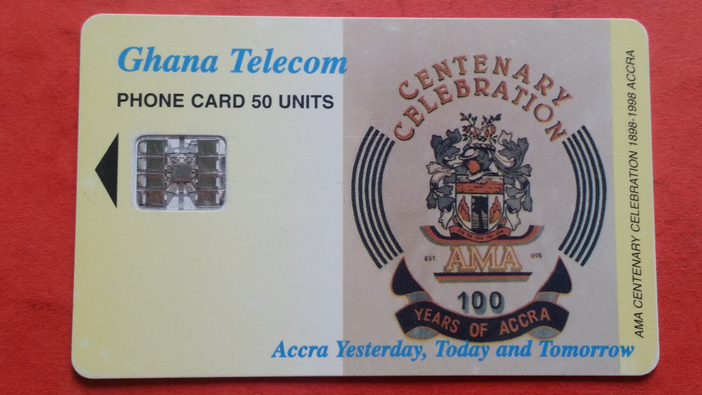 GHANA Karta telefoniczna | BRZOZÓW | Licytacja na Allegro Lokalnie