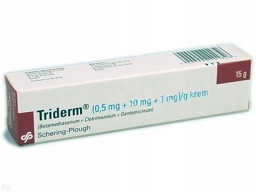 Triderm, krem, 15 g, w tubie krem | Łódź | Kup teraz na Allegro Lokalnie