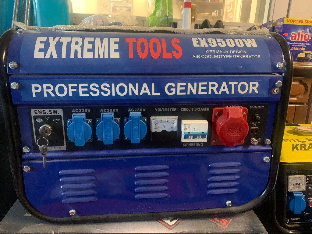 Agregat prądotwórczy EXTREME TOOLS EX 9500 W | Suwałki | Kup teraz na ...