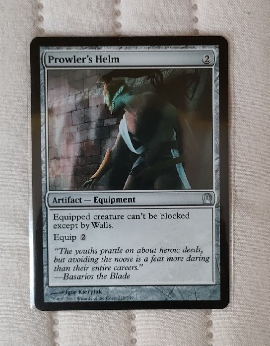 Prowler's Helm karta MTG | Marki | Kup teraz na Allegro Lokalnie