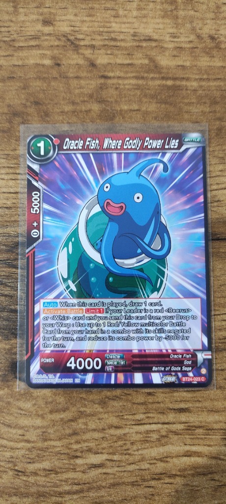 Oracle Fish BT24-023 Common Dragon Ball SCG | Kielce | Kup teraz na ...