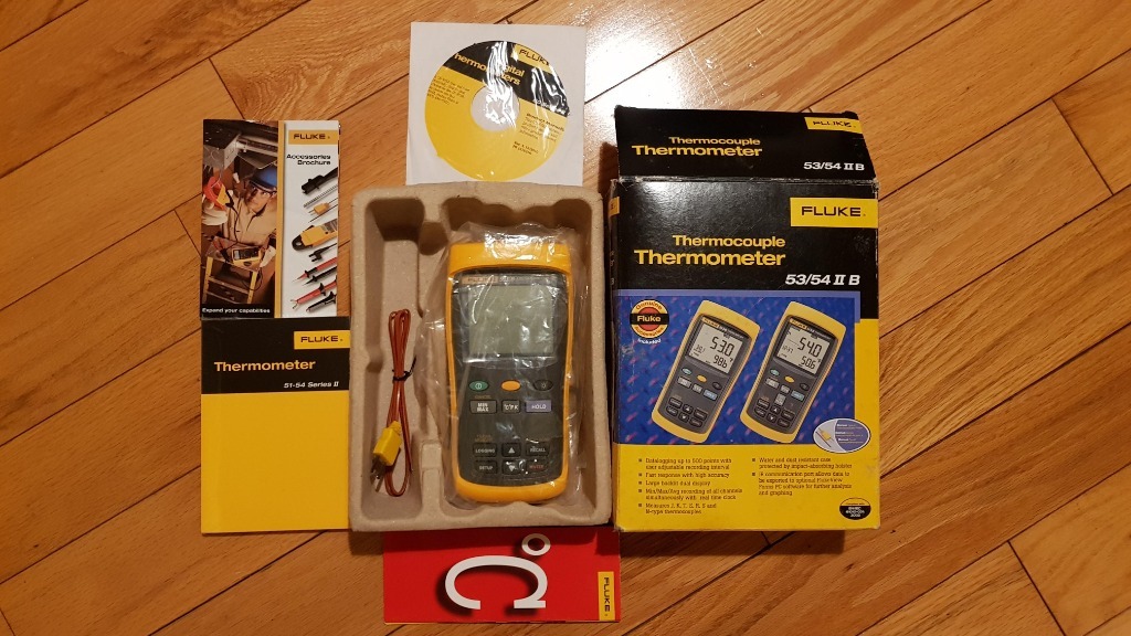 Termometr FLUKE 53 II B 200°C do +1372°C | Gdańsk | Ogłoszenie na Allegro Lokalnie