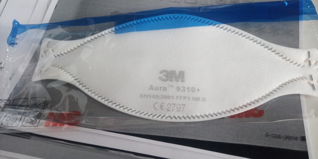 Półmaska maska maseczka filtrująca 3M 9310+ Aura | Białystok | Kup ...