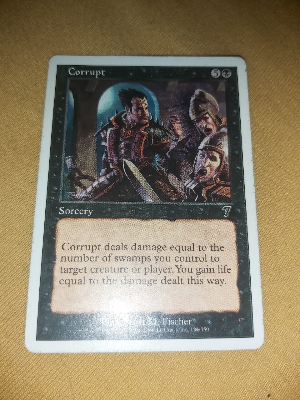 Karta Corrupt. Magic The Gathering | Przemyśl | Kup teraz na Allegro ...