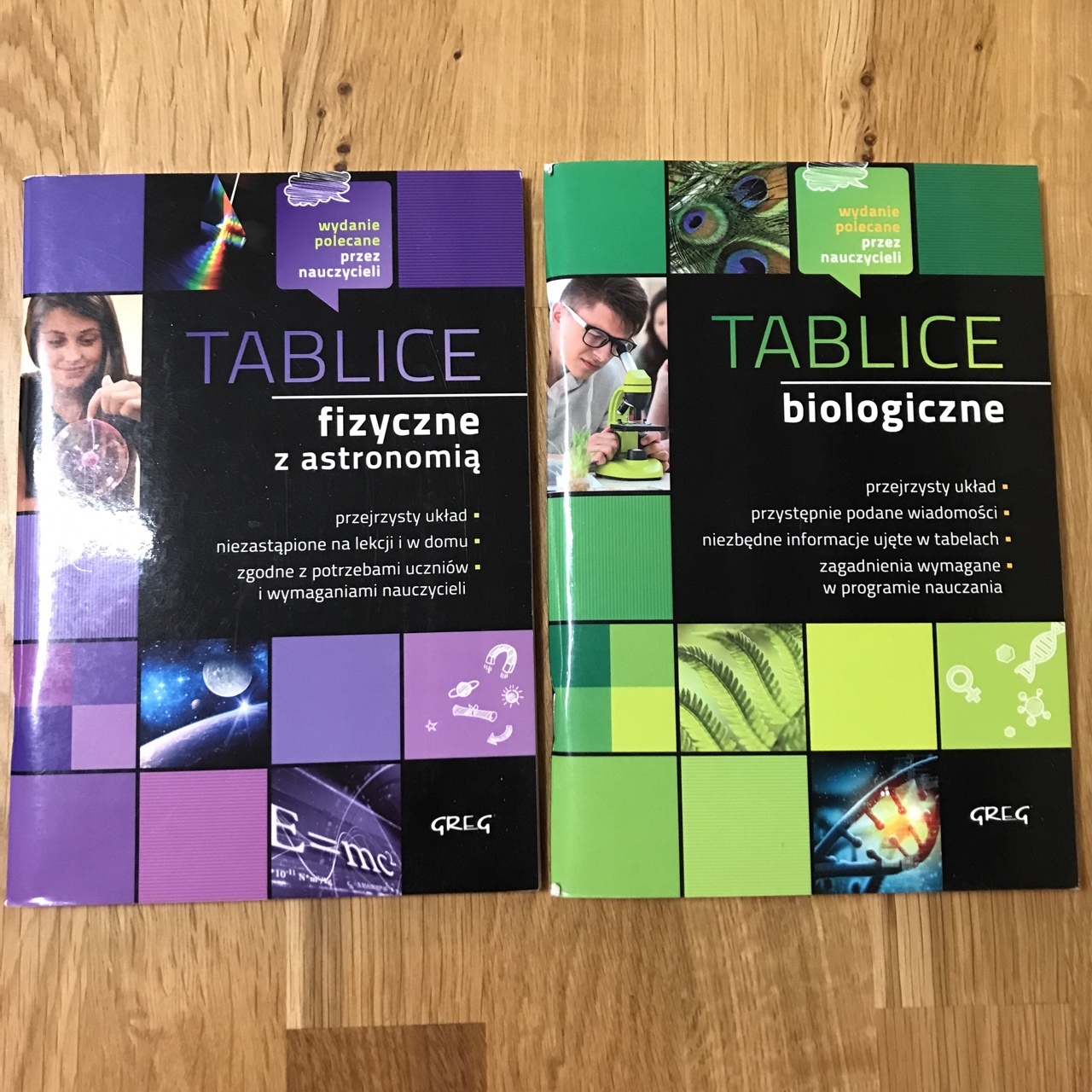 Tablice biologiczne i fizyczne | Pruszcz Gdański | Ogłoszenie na Allegro Lokalnie