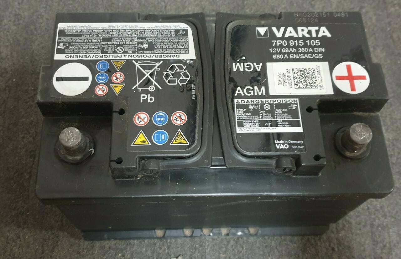 Akumulator Varta AGM 12V 68ah 680A 7P0915105 | Skorzewo | Kup teraz na Allegro Lokalnie