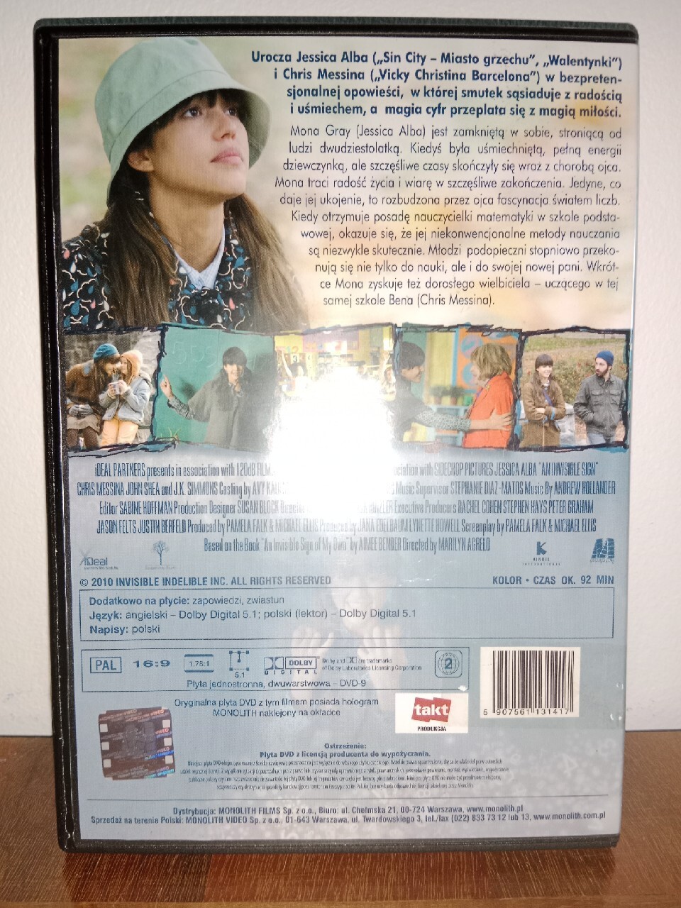 DVD Niewidzialny znak, Jessica Alba | Poznań | Kup teraz na Allegro ...