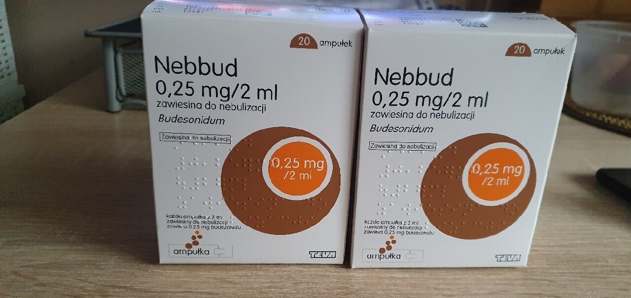Nebbud 0,25mg Benodil 0,125mg astma inhalacje | Drawsko Pomorskie | Kup ...
