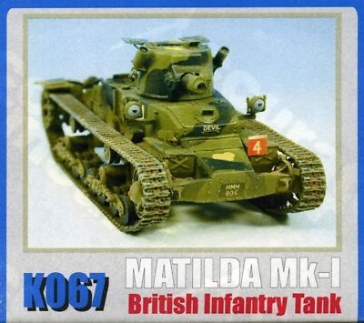Matilda MkI British Infantry Tank Accurate Armour No K067 | Świebodzin ...