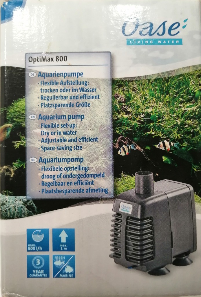Pompa OASE Opti Max 800 komplet 102 | Wrocław | Kup teraz na Allegro ...