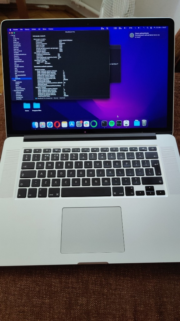 Macbook Pro15 A1398 i7 16GB 2015 + | Warszawa | Kup teraz na Allegro Lokalnie