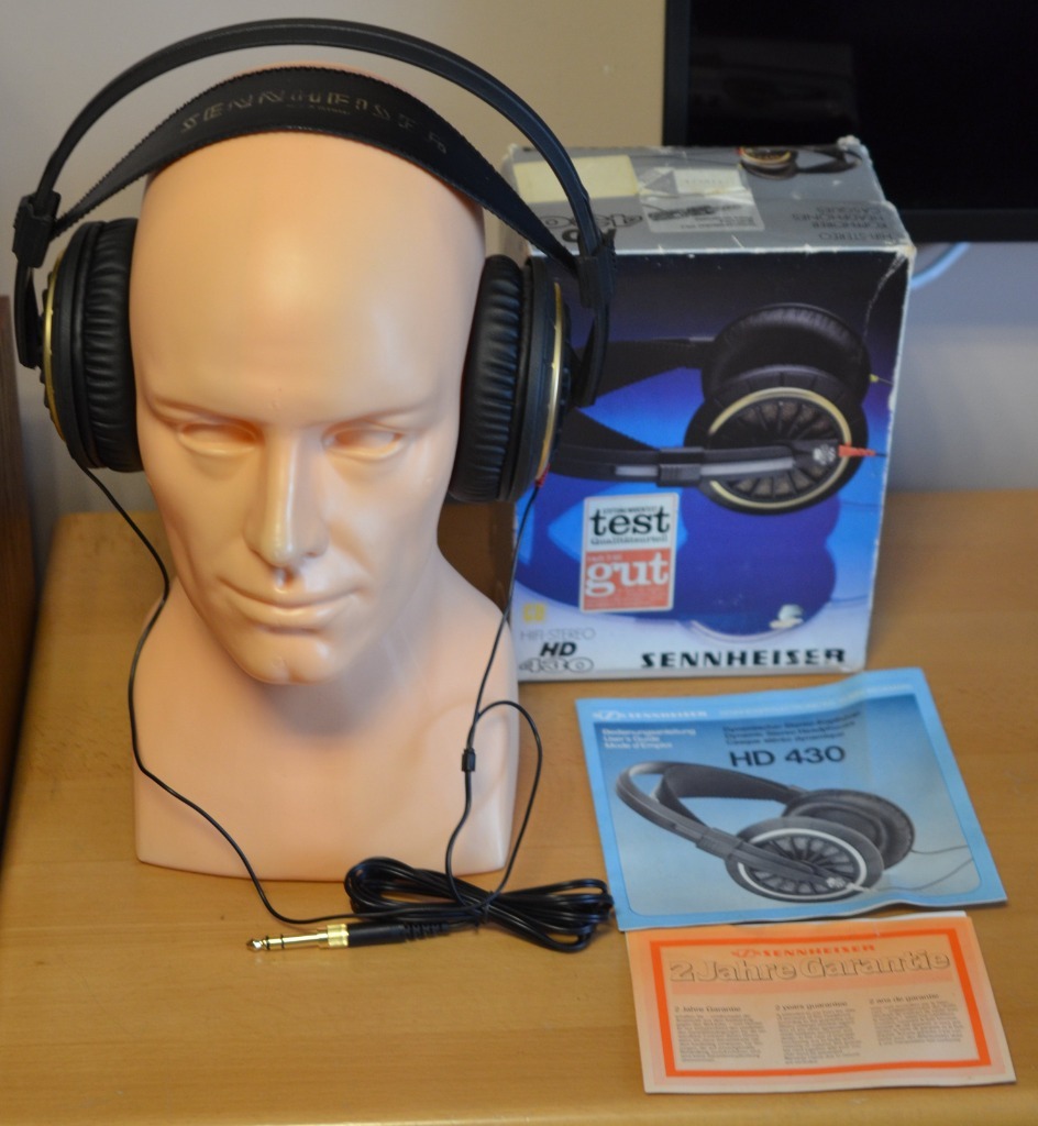 SENNHEISER HD430 ZADBANE RETRO UNIKATY PUDŁO BOX | Słupsk | Ogłoszenie ...