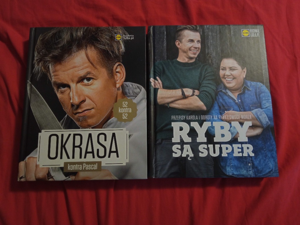 Kuchnia Lidla komplet przepisy Okrasa Pascal | Pewel Ślemieńska | Kup ...