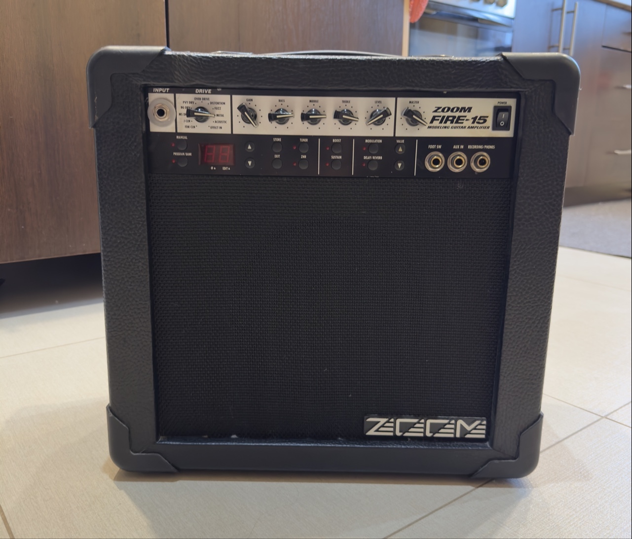 Wzmacniacz Zoom Fire-15 modeling guitar amplifier 30W | Bielawa | Kup ...