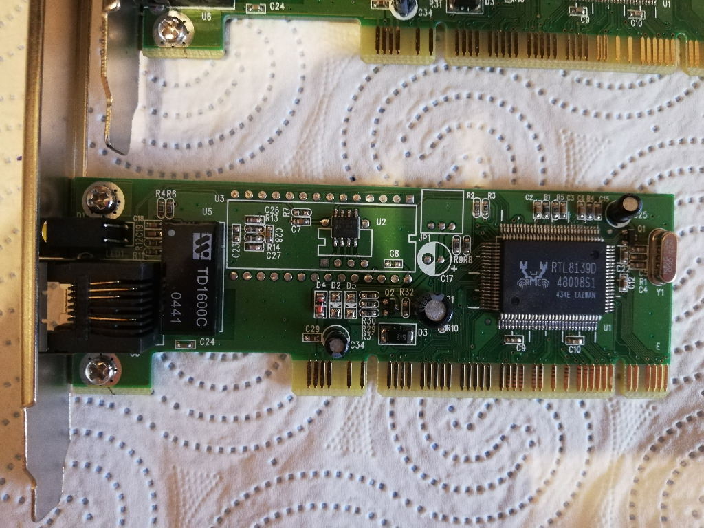 Karta sieciowa rtl8139d | Warszawa | Ogłoszenie na Allegro Lokalnie