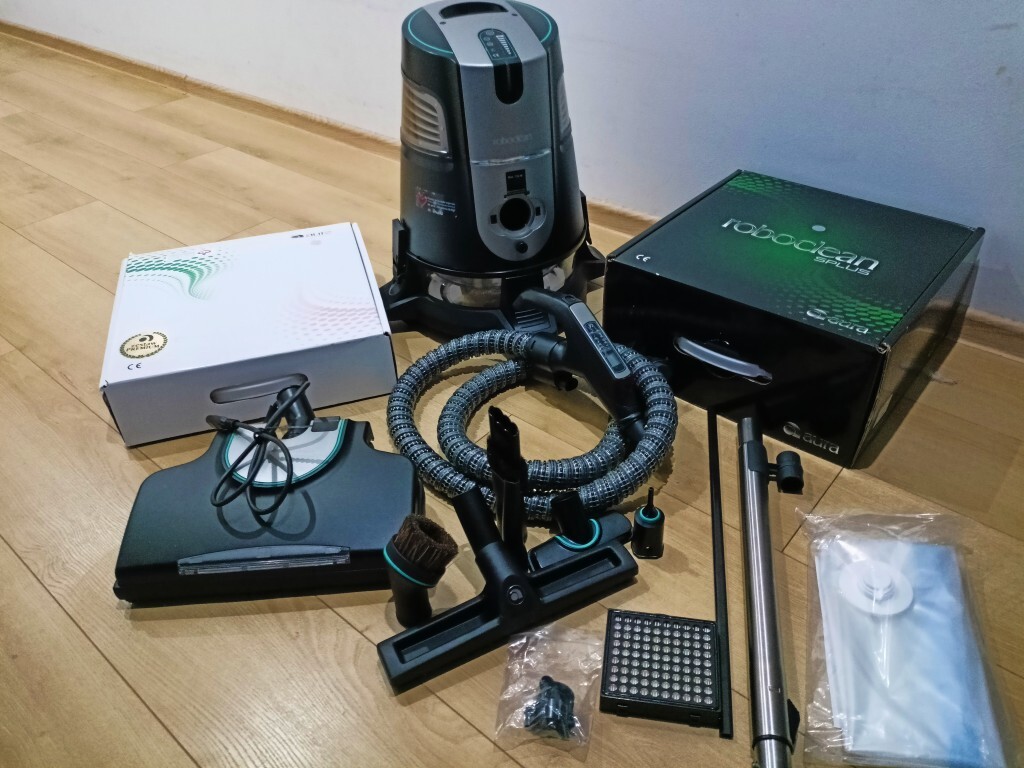 Odkurzacz piorący Roboclean Aura Splus 114L | Małe Ciche | Ogłoszenie ...