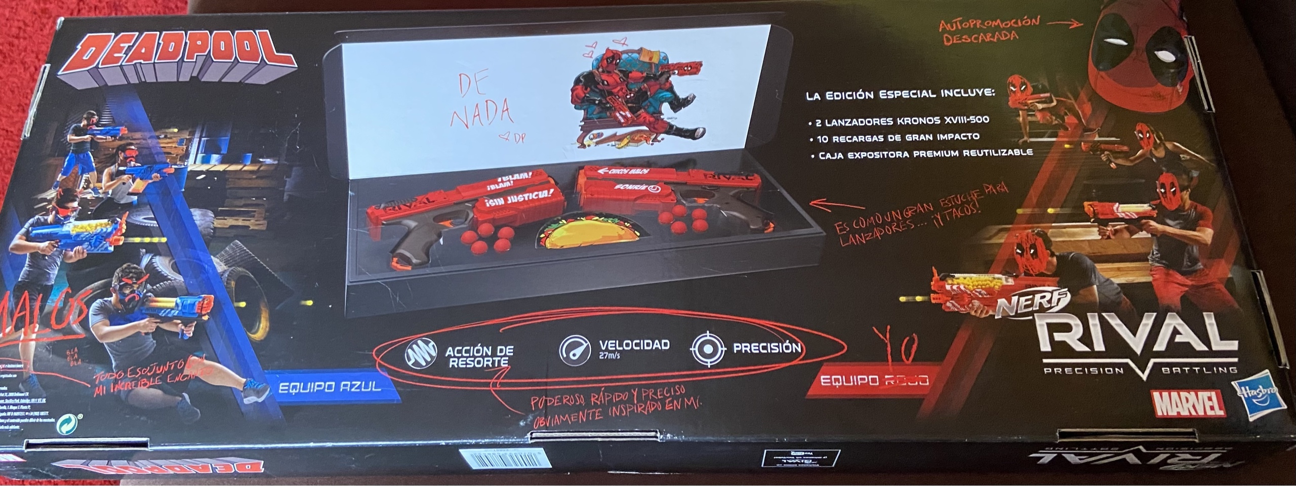 Nerf rival Deadpool | Mysłowice | Kup teraz na Allegro Lokalnie