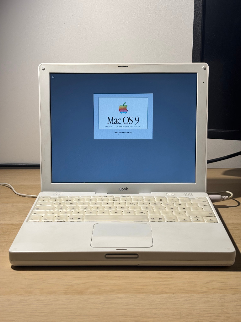 Apple iBook G3 Snow 800Mhz 384MB Ram 30GB HDD Sprawny retro | Warszawa ...