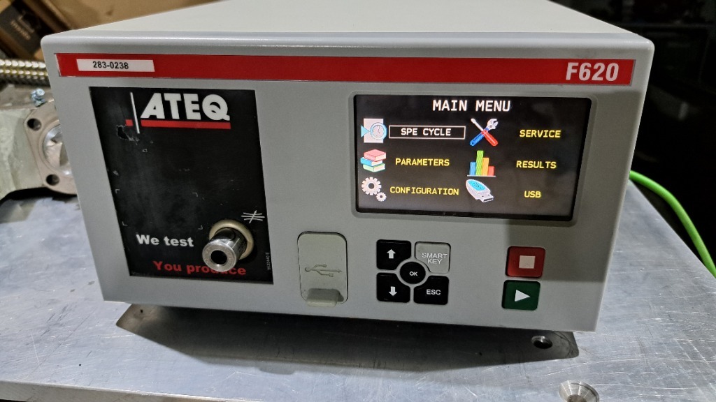 Tester szczelności i upływu powietrza ATEQ F620 PLC HMI FESTO SIEMENS ...