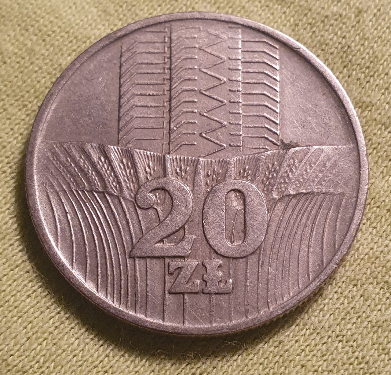 Moneta 20zl z roku 1973 tzw Klosy | Rozmierka | Licytacja na Allegro ...