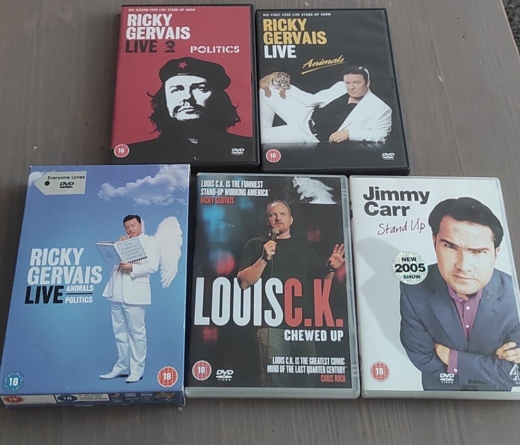 Stand Up DVD Louis CK, Jimmy Carr, Ricky Gervais | Warszawa | Kup teraz ...
