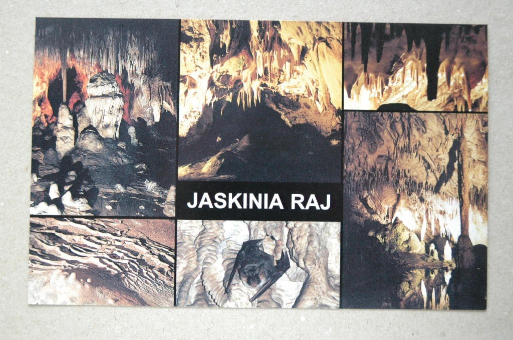Góry Świętokrzyskie Jaskinia " Raj " duży format 13x20 3cm | Piotrków ...