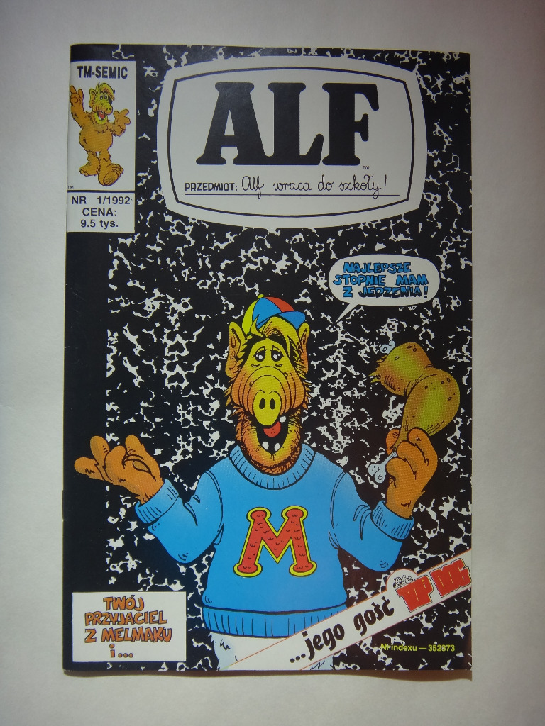 ALF - Alf wraca do szkoły - 1992 rok - komiks - NOWY !!! | Rzeszów ...