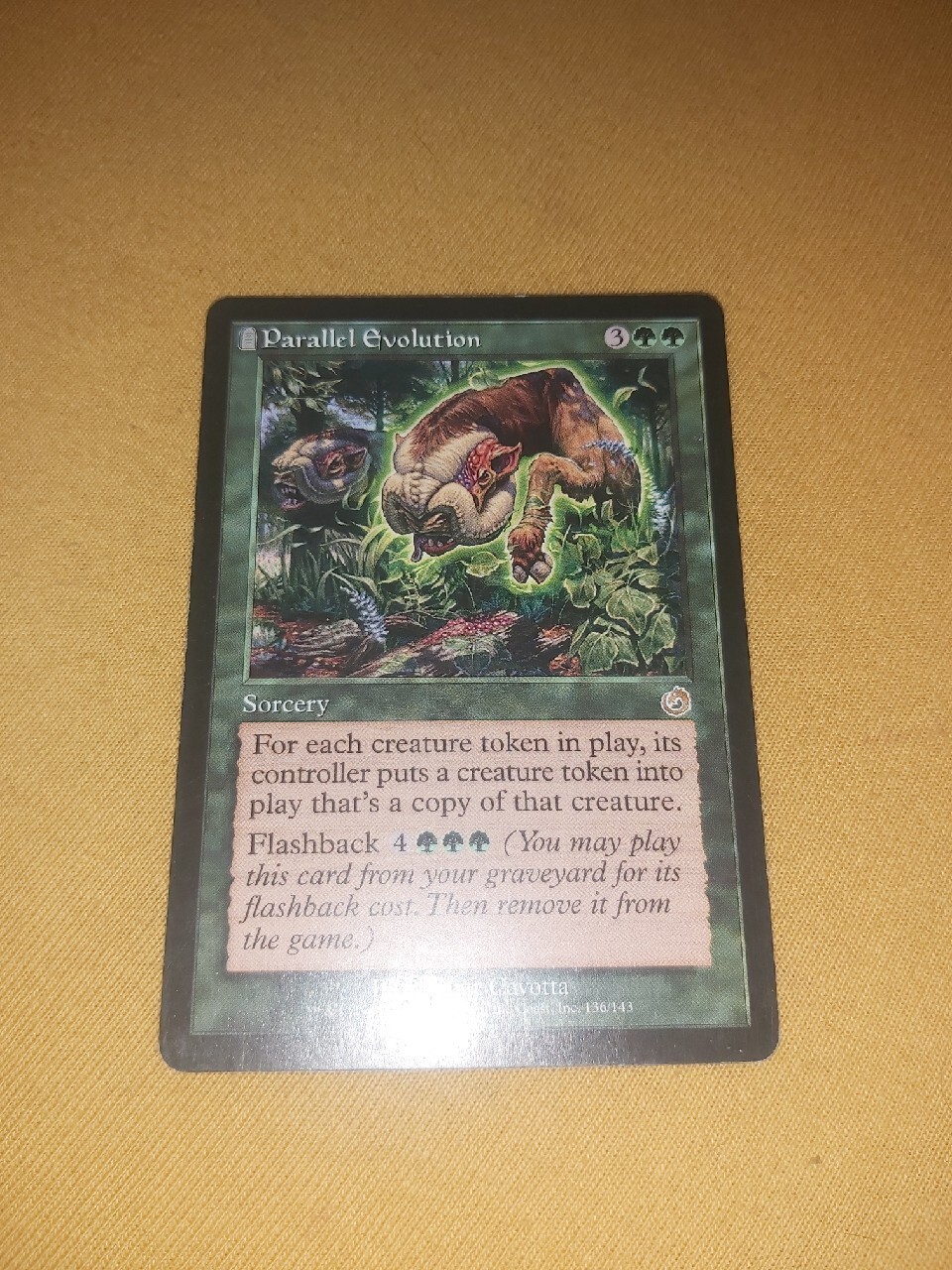 Karta Parallel Evolution. Magic The Gathering | Przemyśl | Kup teraz na ...