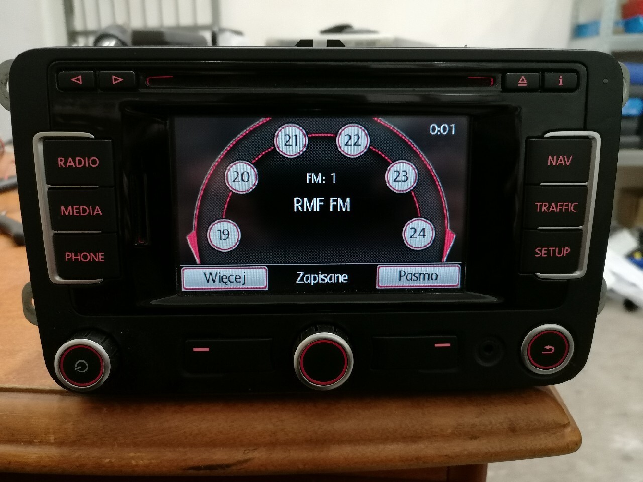 Radio Nawigacja VW RNS 310 3C0 035 270 B | Wałcz | Kup teraz na Allegro ...