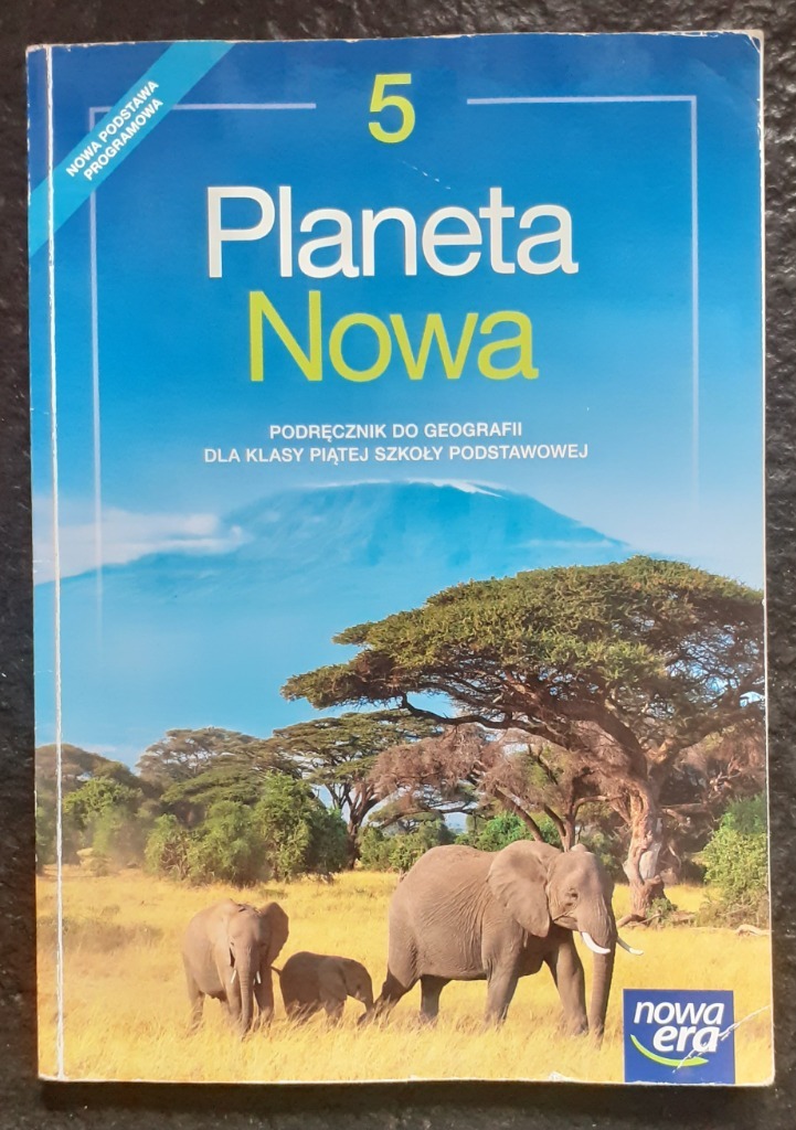 PLANETA NOWA 5 NOWA ERA GEOGRAFIA KL. 5 PODRĘCZNIK | Zgorzelec | Kup ...