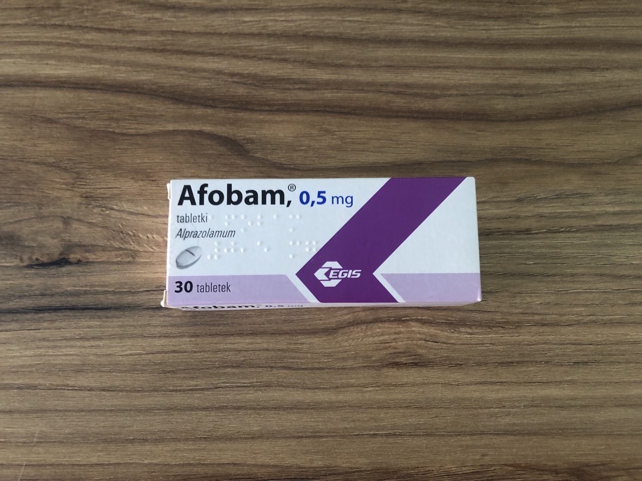 Afobam 0,5 mg. | Chełmno | Kup teraz na Allegro Lokalnie
