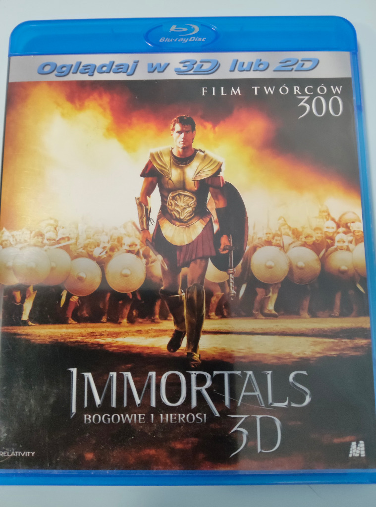 IMMORTALS 3D (BLU-RAY 3D+2D) POLSKIE WYDANIE | Łódź | Kup teraz na ...