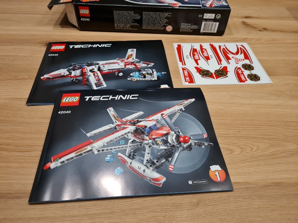 LEGO Technic 42040 Fire Plane 2015 rok | Gdynia | Kup teraz na Allegro ...