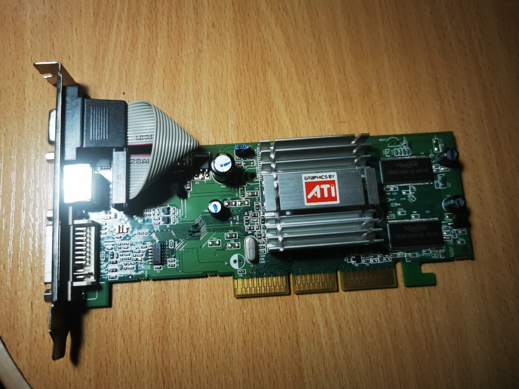RETRO Karta Graficzna ATI Radeon 9200 PRO 128MB | Sosnowiec | Kup teraz ...