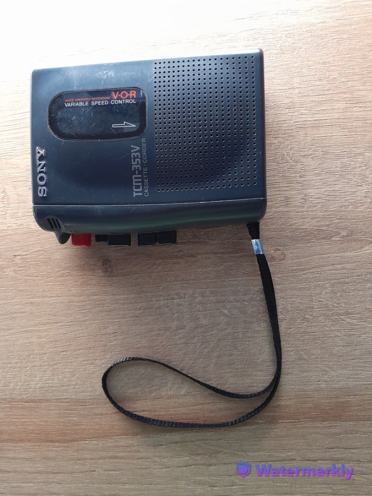 Sony 353V odtwarzacz kaset dyktafon | Katowice | Kup teraz na Allegro ...