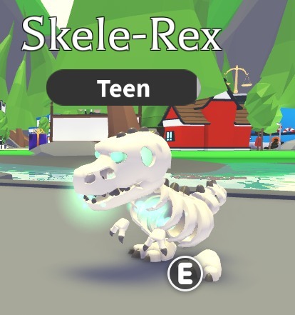 LEGENDARY Skeleton T-rex Adopt Me Roblox | Warszawa | Kup teraz na ...
