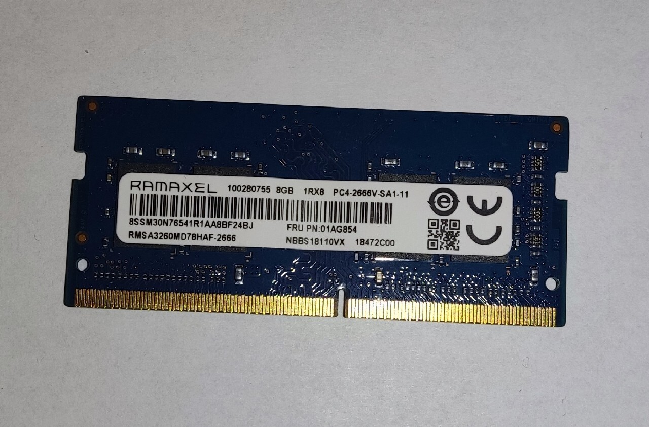 Ram Sodimm 8gb Ddr4 Pc4 2666v Sa1 11 Ramaxel Przemyśl Kup Teraz Na Allegro Lokalnie